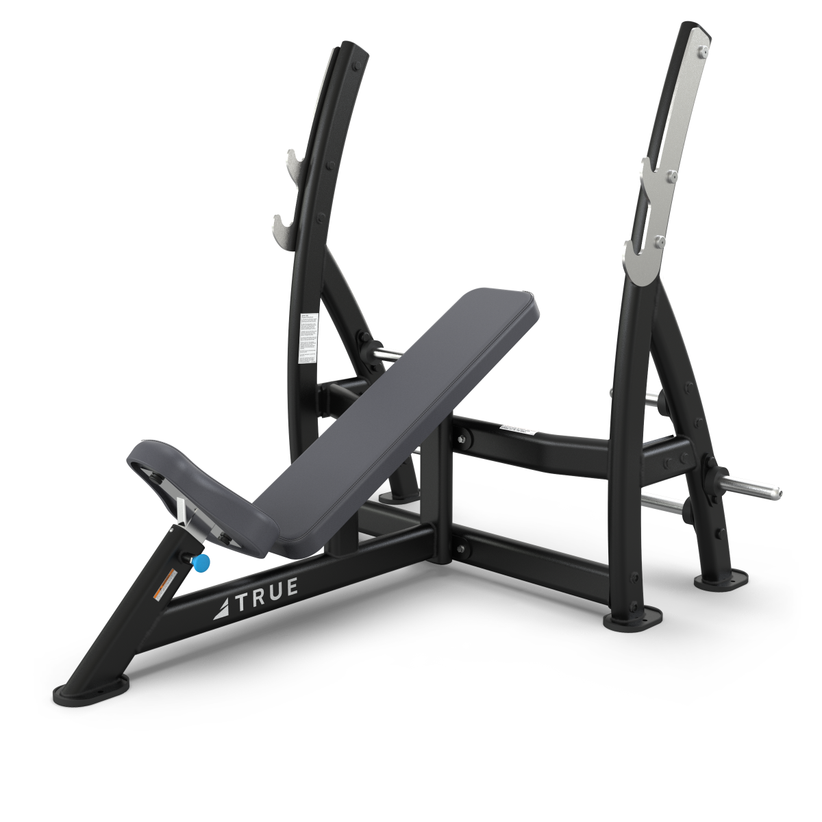 True XFW-7200 Incline Press Bench with Plate Holders – Fitness Exchange